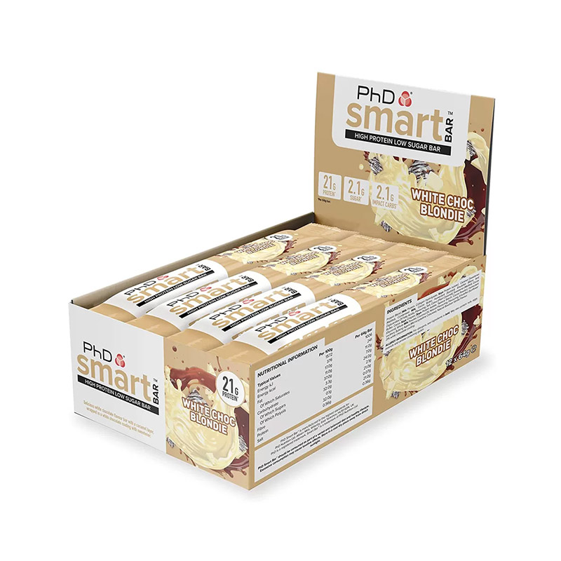 PHD Nutrition Smart Bar 12 x 64gr - Bodymass - Θεσσαλονίκη - Break Your ...